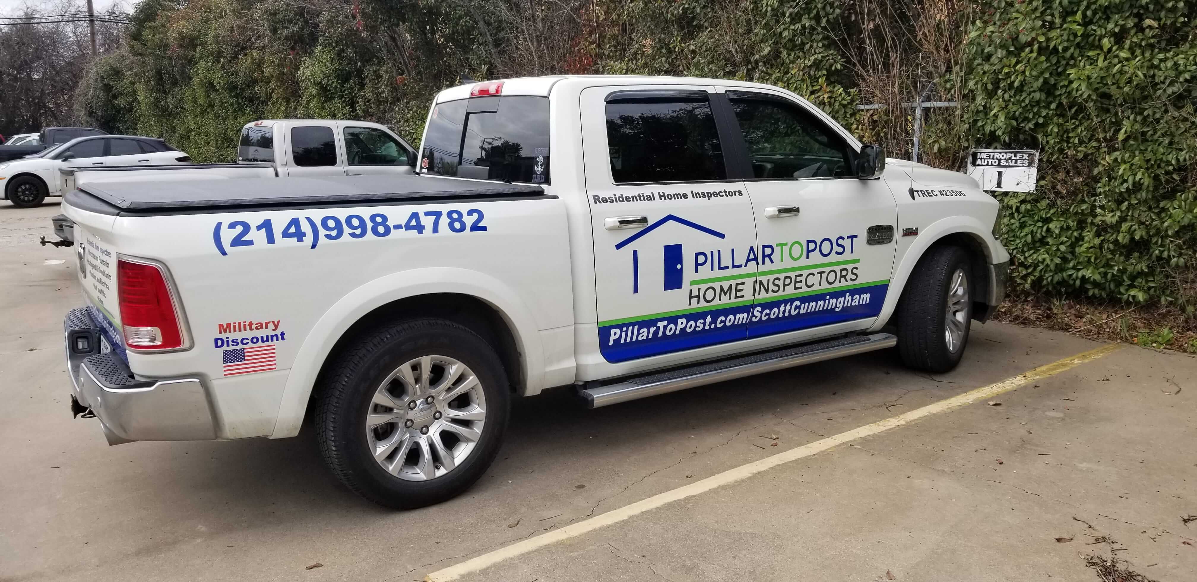 Pillar to Post Truck Graphics | Mobile Media Graphics