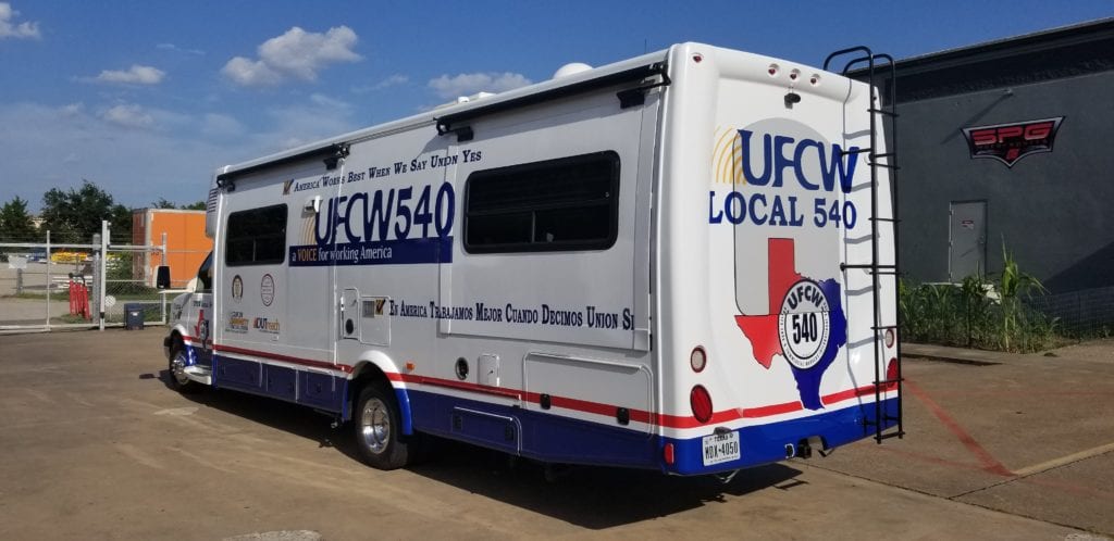 UFCW540 RV Wrap – Mobile Media Graphics