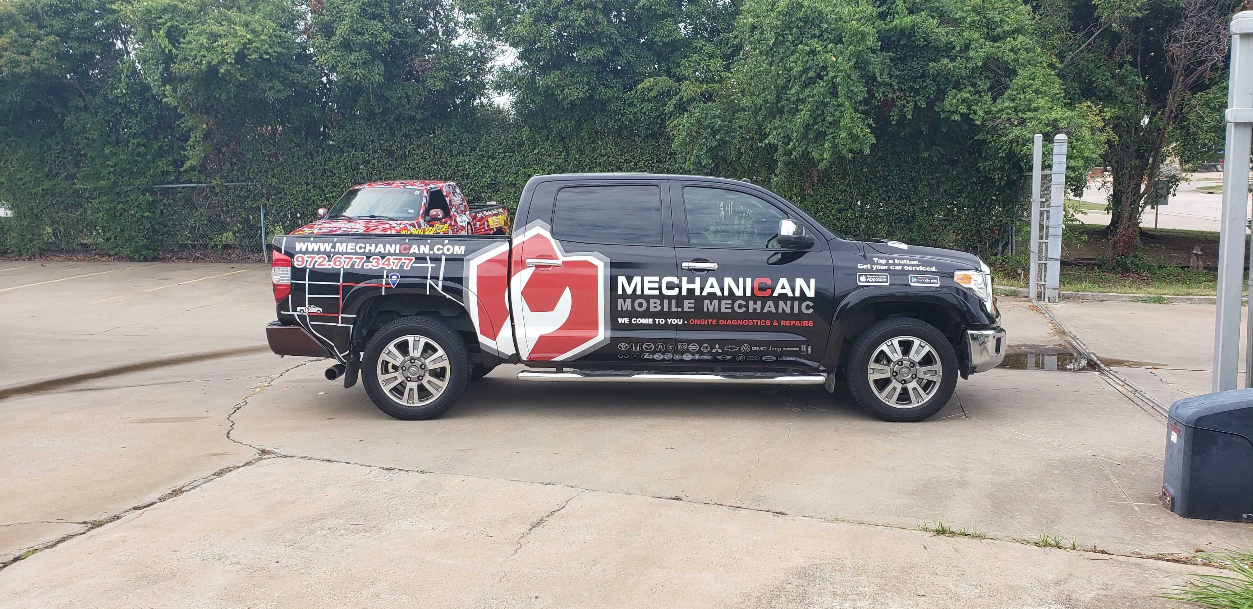 Mechanican Truck Wrap | Mobile Media Graphics
