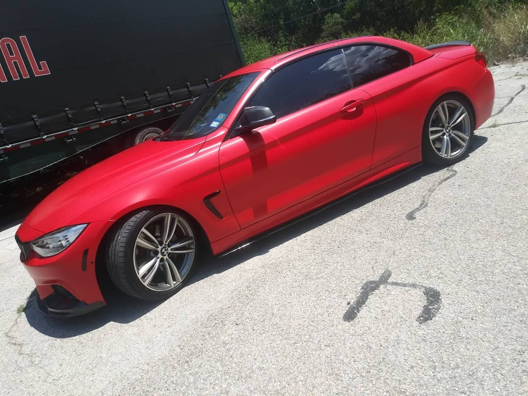 3M Satin Smoldering Red Color Change – Mobile Media Graphics