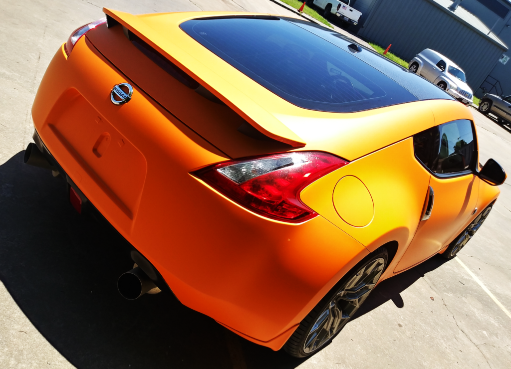 3M Matte Orange Color Change – Mobile Media Graphics