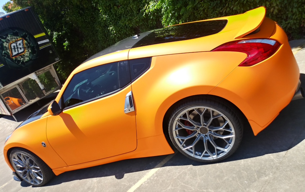 3M Matte Orange Color Change – Mobile Media Graphics