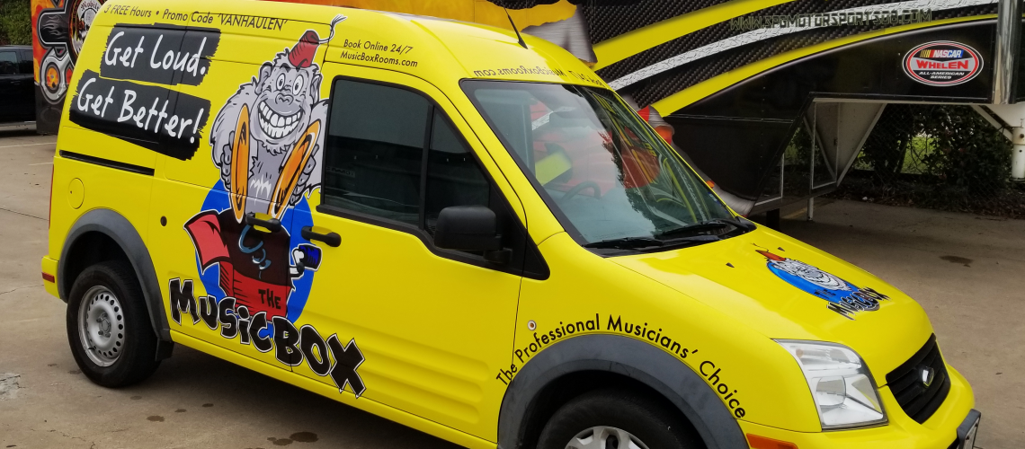 Music box Van Wrap | Mobile Media Graphics
